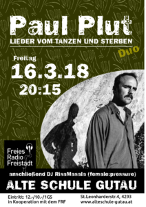 Konzert Paul Plut – Alte Schule Gutau